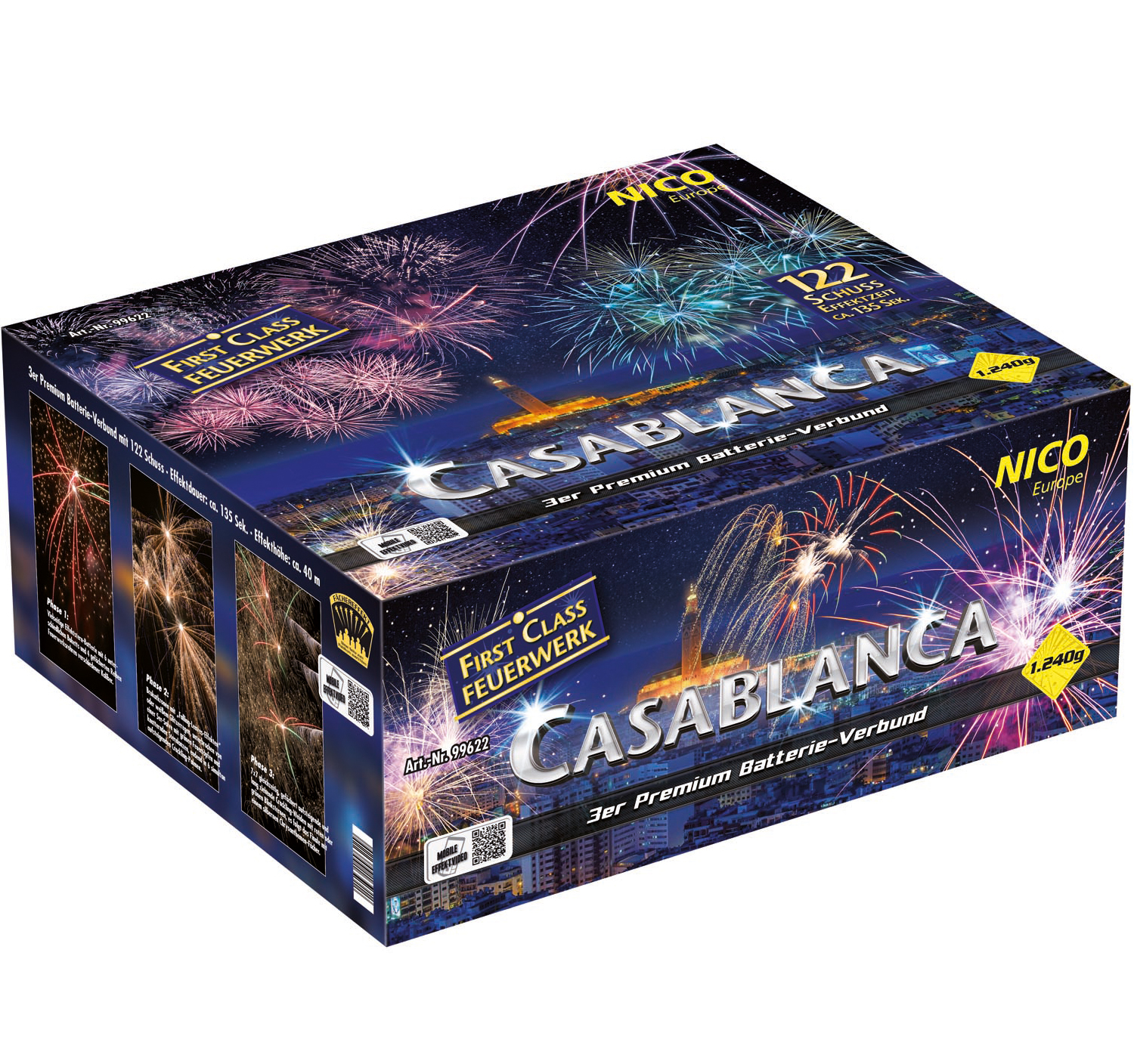 Casablanca Verbundfeuerwerk 85 Sek Von Nico
