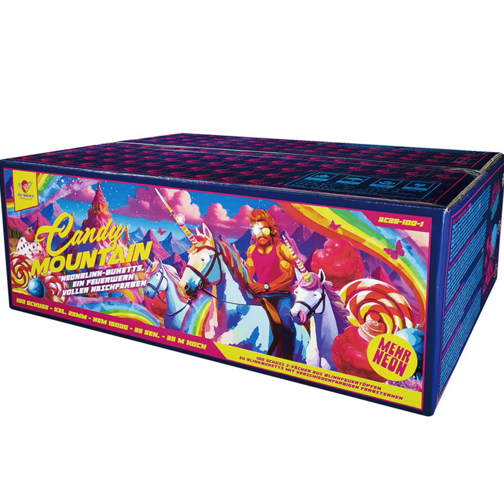 Candy Mountain Verbundfeuerwerk 30 Sek. von Albert Feuerwerk