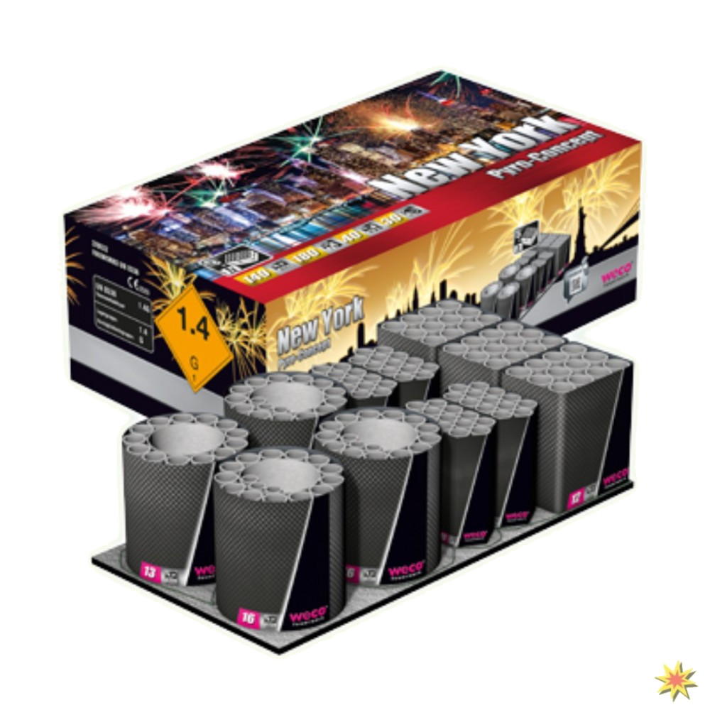 Pyro Tec Pro 3- Pyro Concept - New York - 3 Minuten